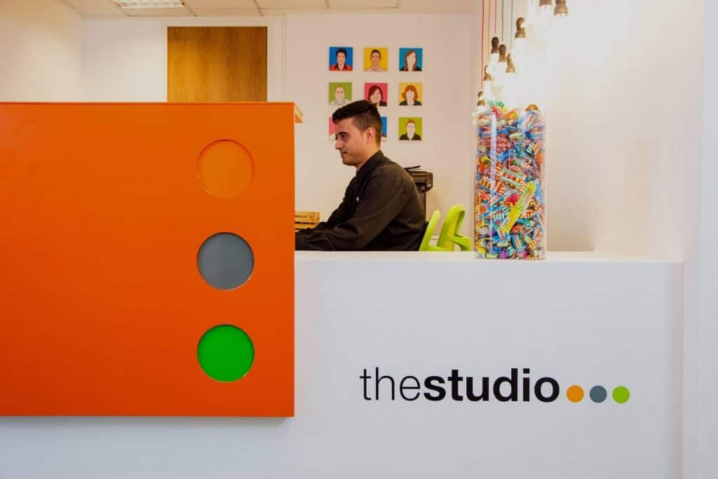 the studio Leeds venue reception area | thestudio...